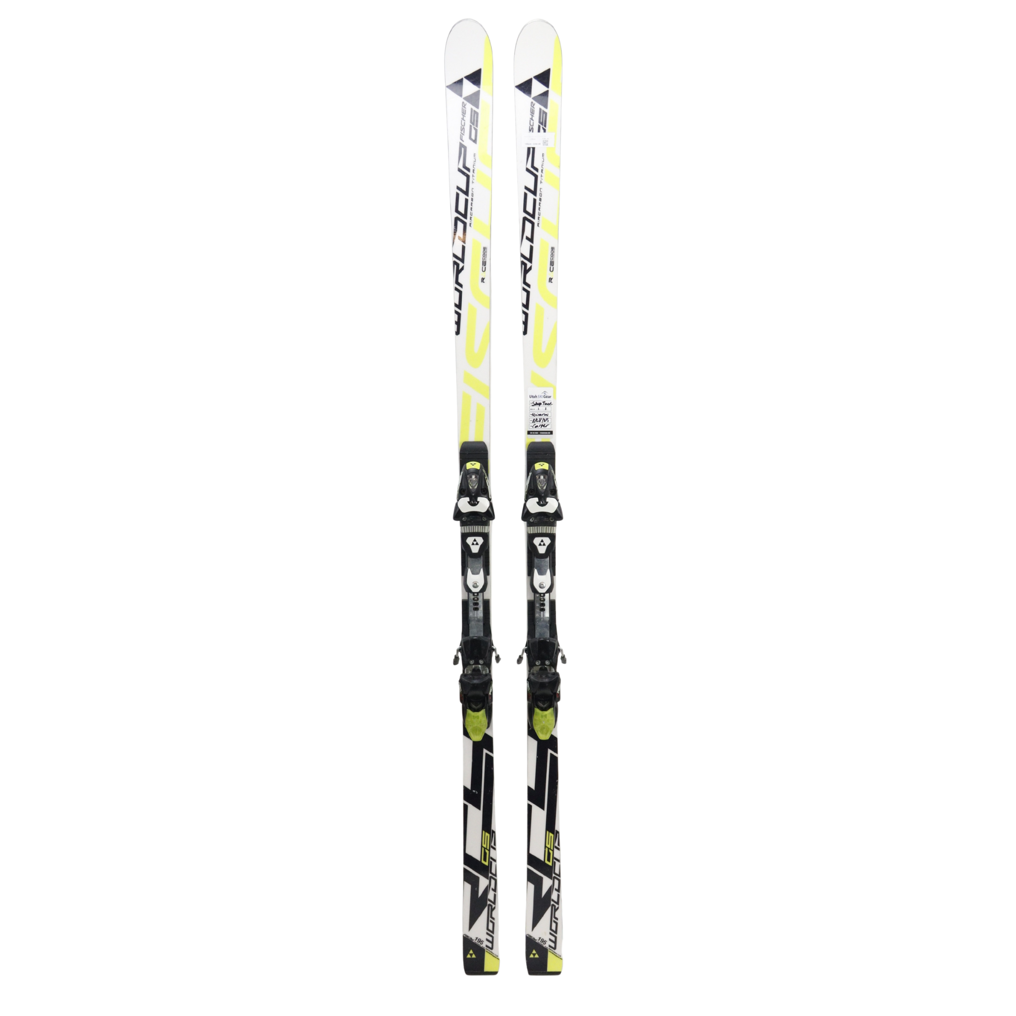 Fischer RC4 World Cup GS 195cm + M-Rail + Z17 Bindings - Used – Utah ...