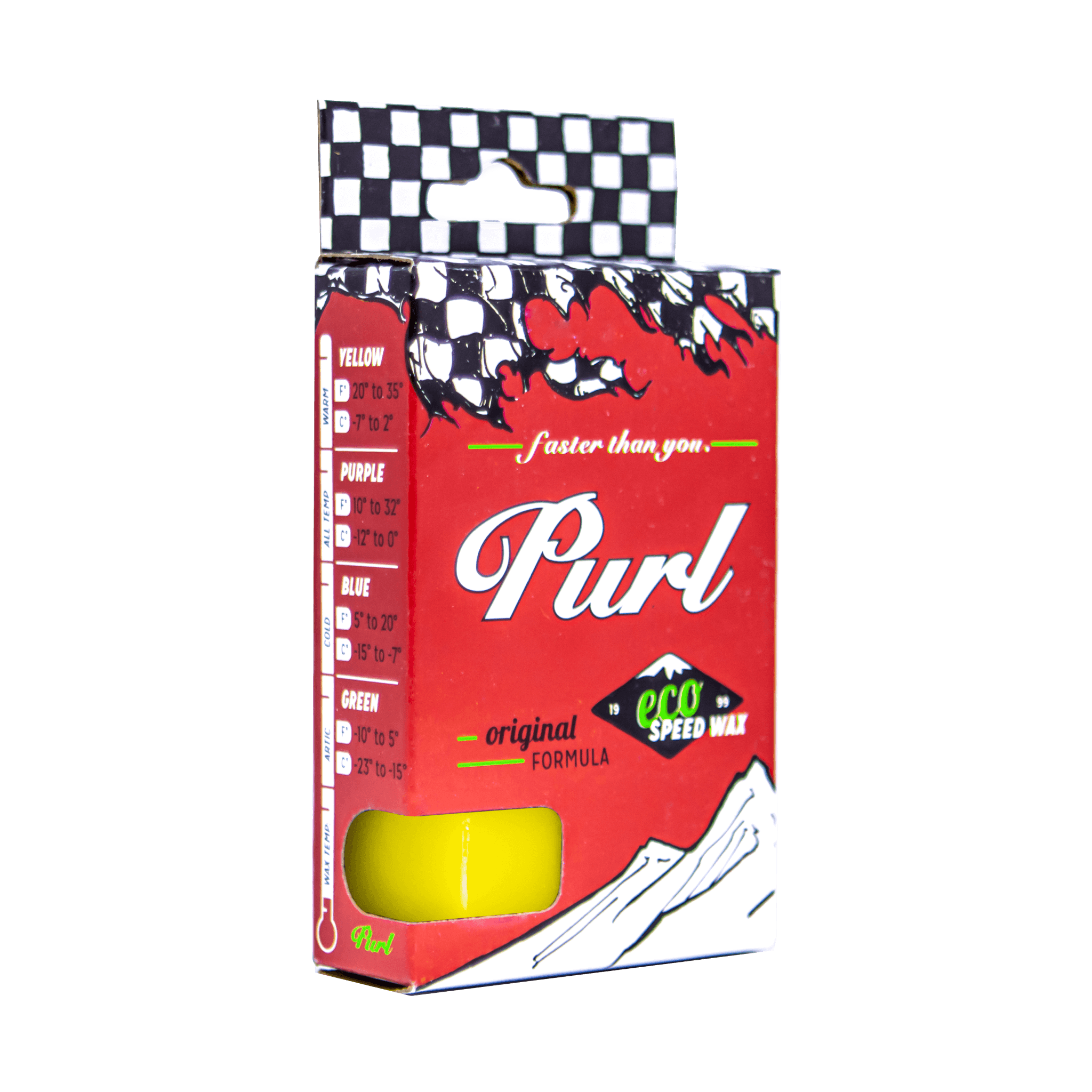 Purl Yellow Slush | Warm Weather Ski Wax | Snowboard Wax – Utah Ski Gear
