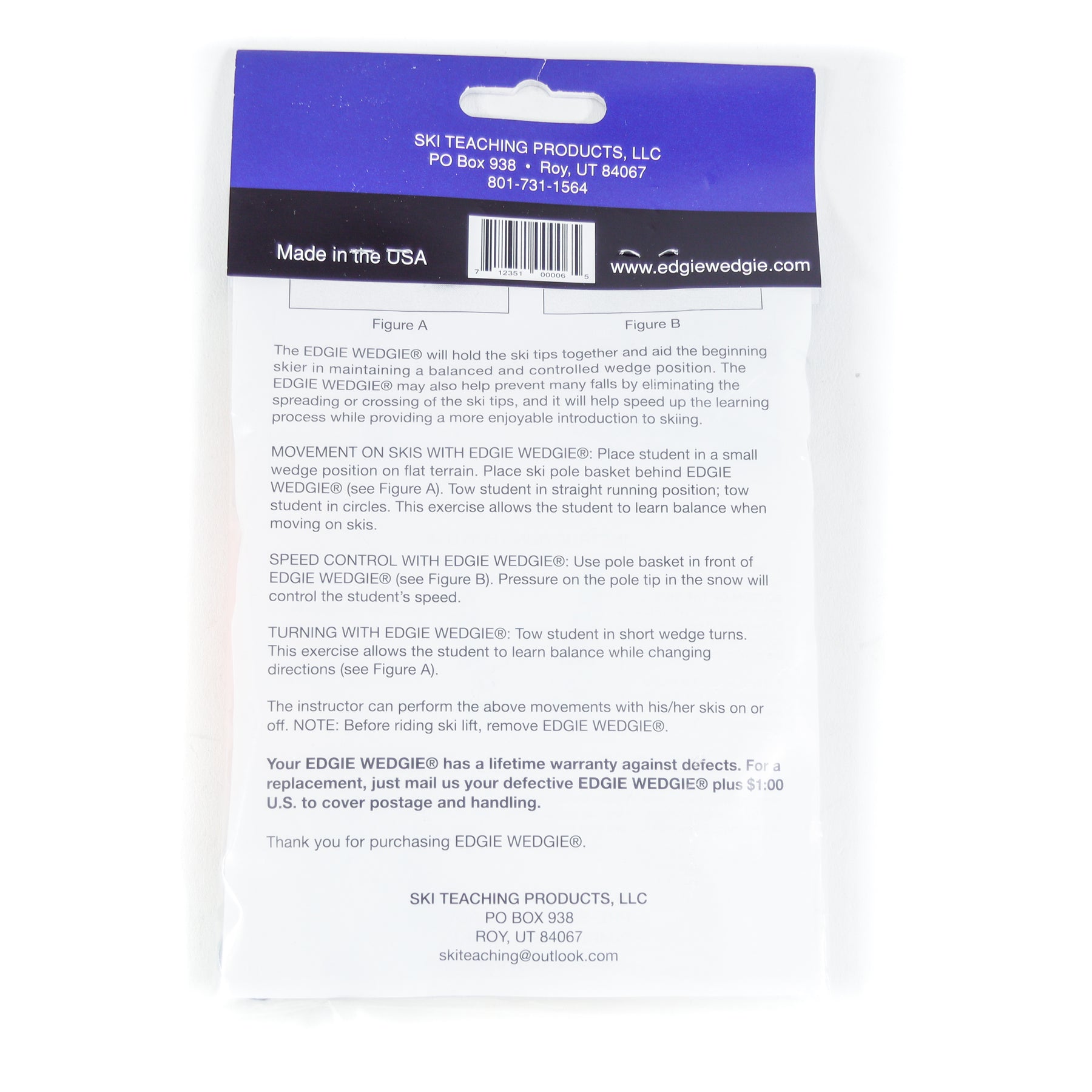 Edgie Wedgie | Original – Utah Ski Gear